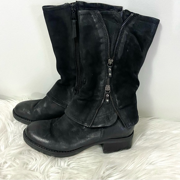 Mjus | Shoes | Mjus Leather Italian Leather Winter Boots Sz 7 | Poshmark